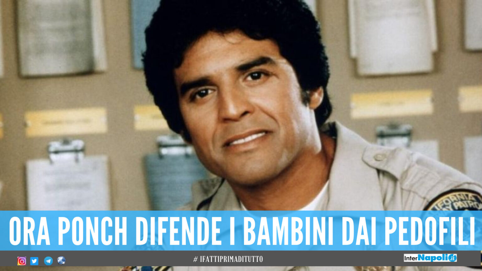 Ricordate Poncharello? 40 anni dopo Chips è diventato un vero poliziotto