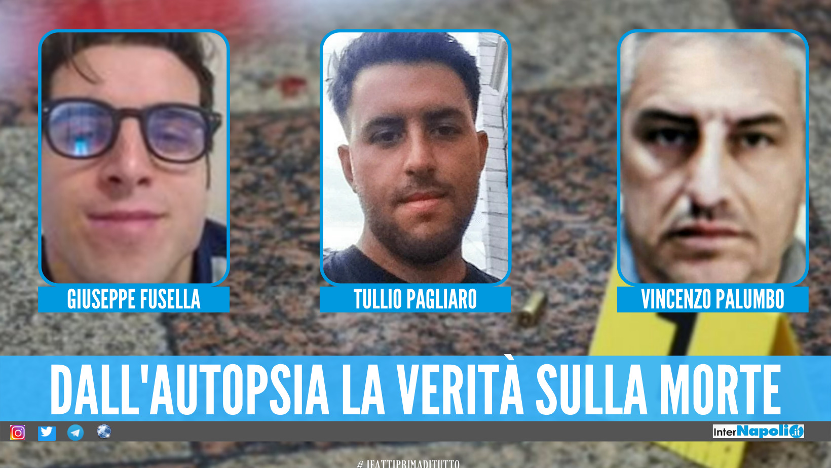 Giuseppe e Tullio uccisi ad Ercolano, dall'autopsia la verità: morti ...