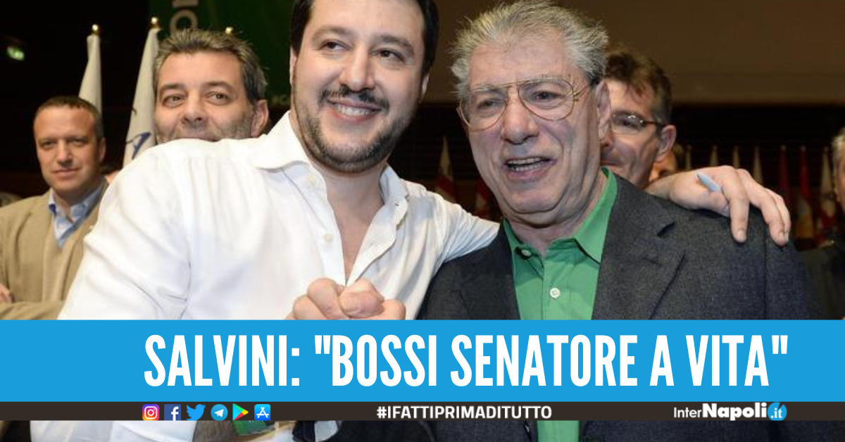 Umberto Bossi fuori dal Parlamento dopo 35 anni, Salvini: "Deve ...