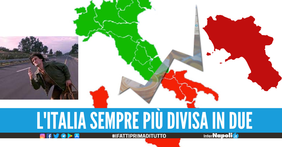 Fuga dal Sud, 525mila residenti via in 10 anni: la Campania è la ...