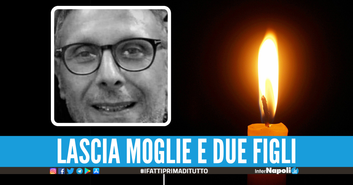 Giugliano in lutto per la morte di Giuliano Palumbo, l'amato prof ...