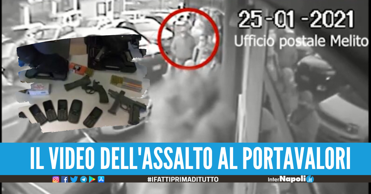Melito, assalto da 50mila euro al portavalori: chiesti oltre 20 anni di ...