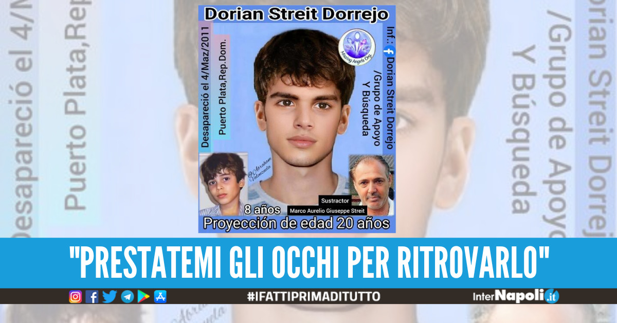 Scomparso a Santo Domingo 12 anni fa, la madre cerca Dorian in Italia