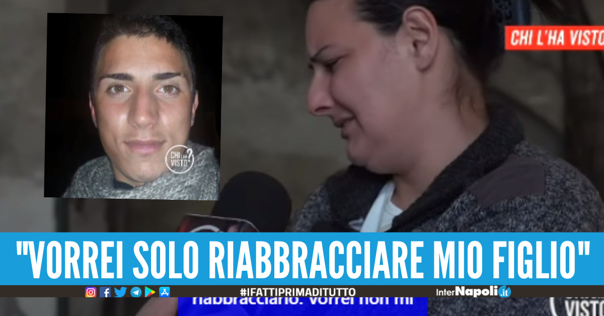Scomparsa di Enco Vitulli da Secondigliano, una lettera anonima inviata ...