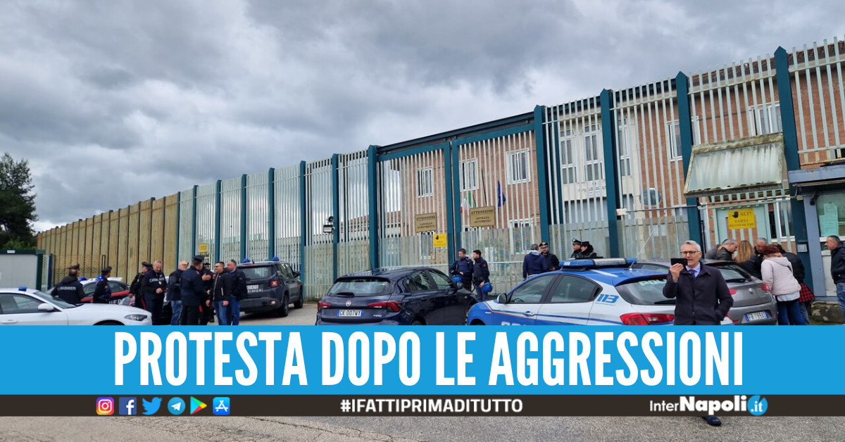 Rivolta nel carcere di Avellino, 50 detenuti asserragliati in un ...