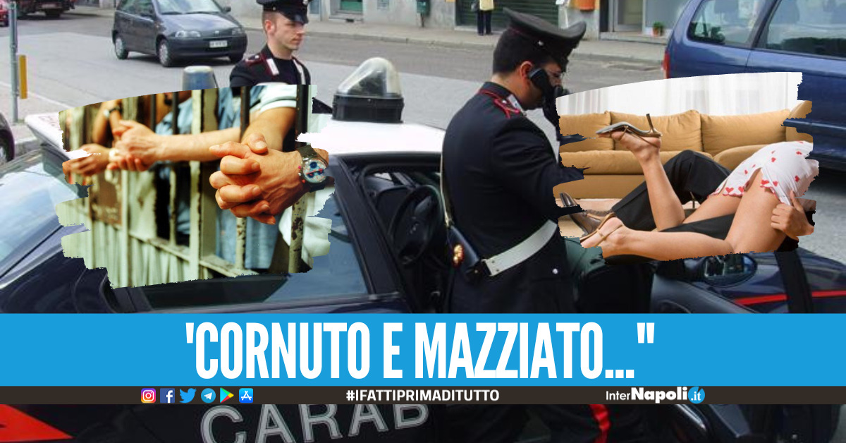 Cacciato di casa dopo aver scoperto che la moglie lo tradiva, chiama i carabinieri: "Ho la droga ...