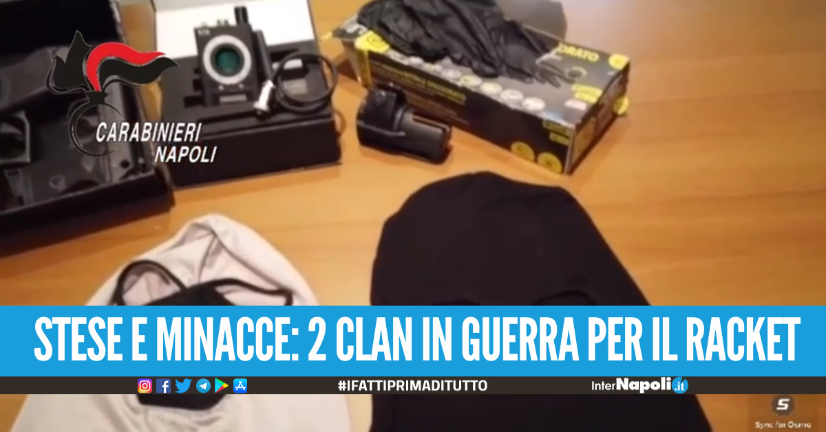 Imprenditori edili si ribellano al racket, due arresti a Casalnuovo ...
