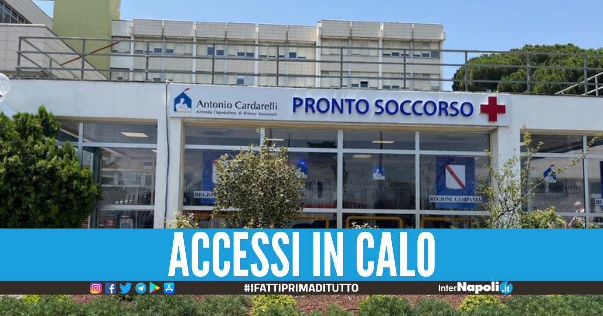 Pronto Soccorso Cardarelli, accessi record: "Venire in ospedale solo in ...