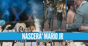 Grande festa per Mario Mario e Mary per gender reveal e promessa di ...