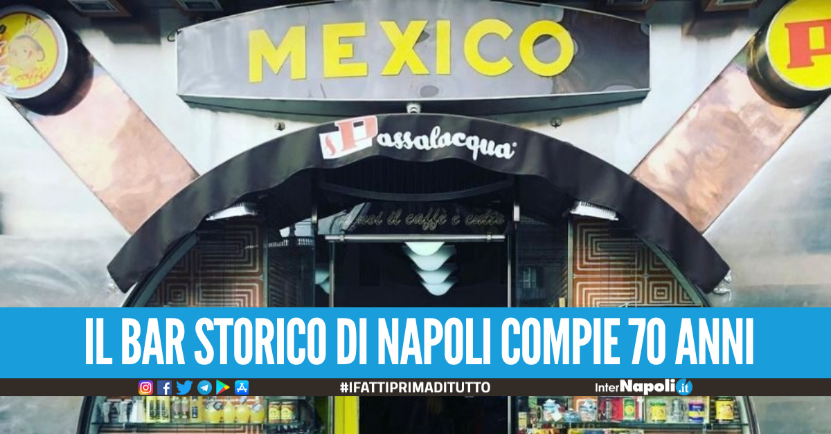 Il Bar Mexico di piazza Dante festeggia 70 anni di storia: caffè gratis ...