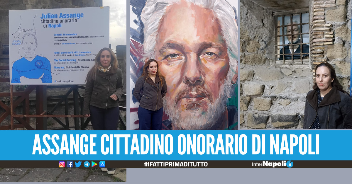 Julian Assange è cittadino onorario di Napoli, il fondatore di ...