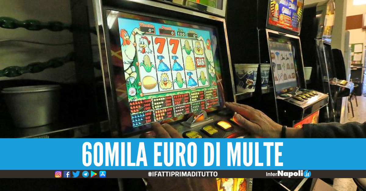 Sala giochi con slot machines truccate a Napoli: sequestrati 5mila euro ...