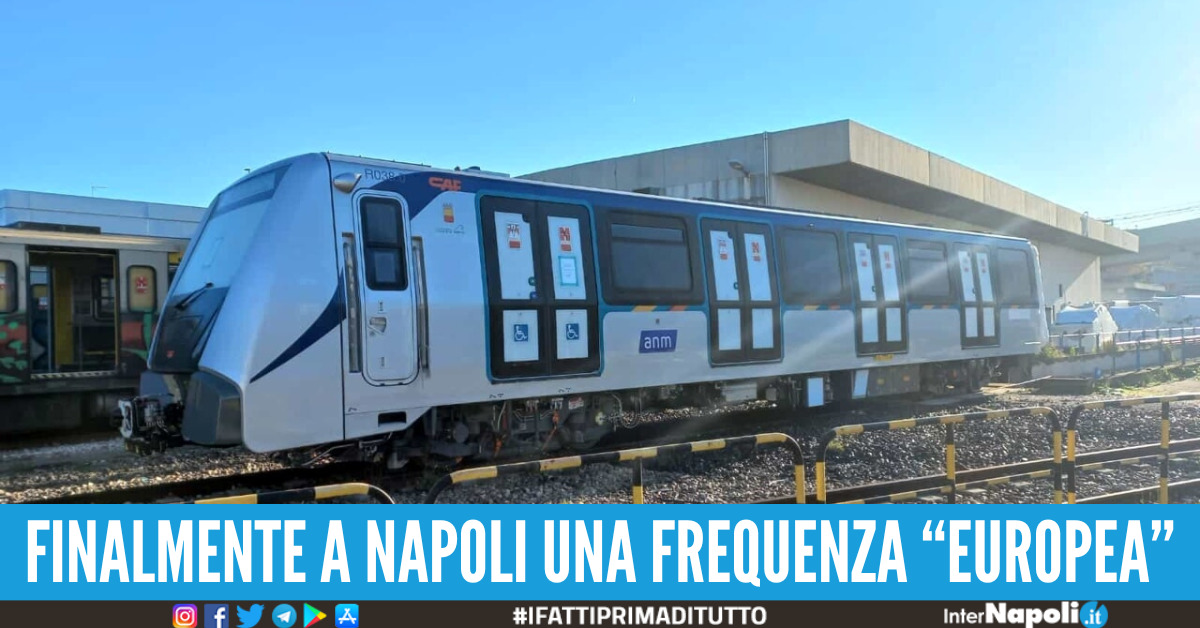 Consegnato il 19esimo treno nuovo della Metro Linea 1 di Napoli: "Ora ...