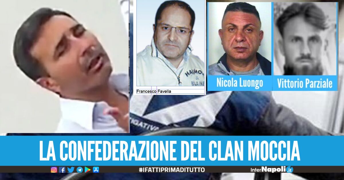 L'incontro tra Antonio Moccia e Nicola Luongo, il boss indicò l'erede ...