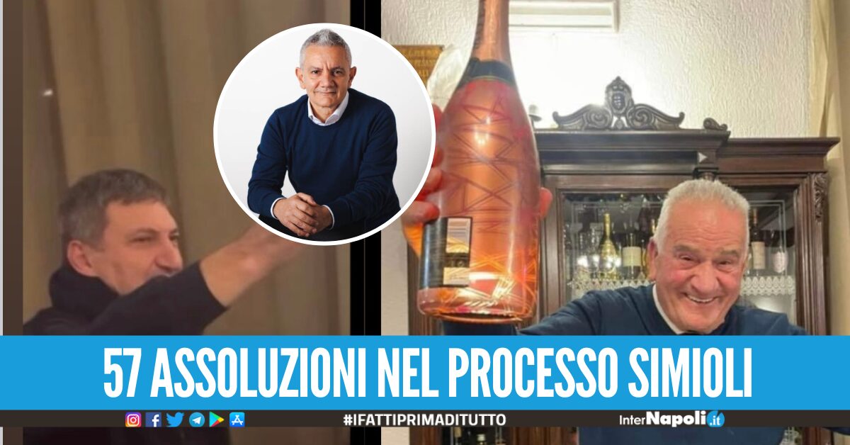 Festa dopo l'assoluzione di Angelo Simeoli a Marano, il sindaco Morra ...