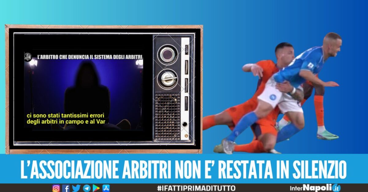 Servizio Iene, la risposta dell'Aia su Rocchi e l'identità dell'arbitro