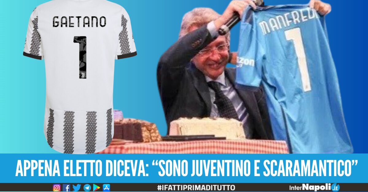Il sindaco Manfredi cambia squadra: "Ora sono tifoso del Napoli"
