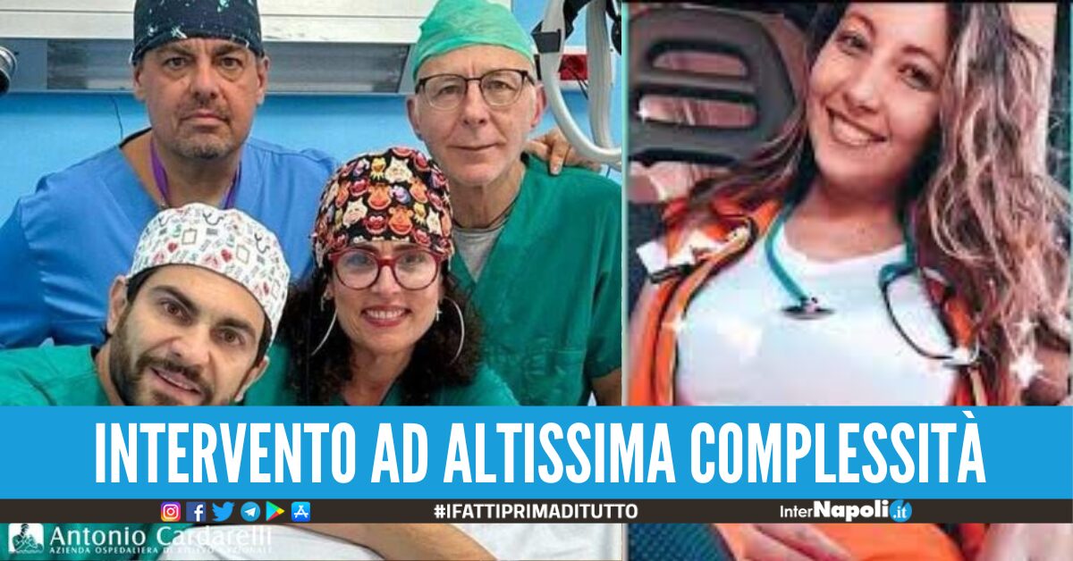 Al Cardarelli un intervento di 13 ore per ricostruire il viso di Tonia ...