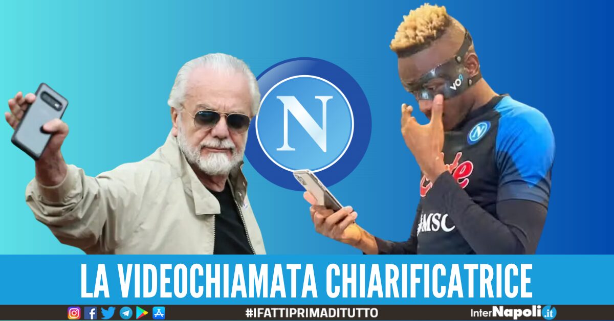 Si sgonfia il caso Osimhen, c'è la data del rientro in Italia