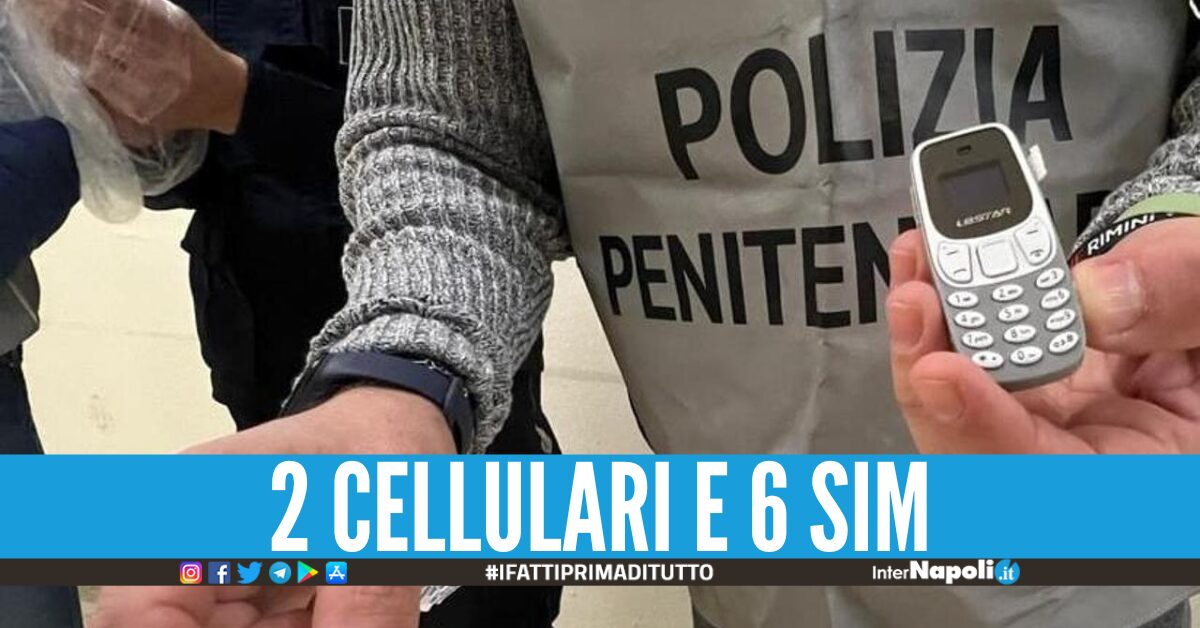 Parente di un detenuto tenta di introdurre cellulari e SIM: beccato a ...