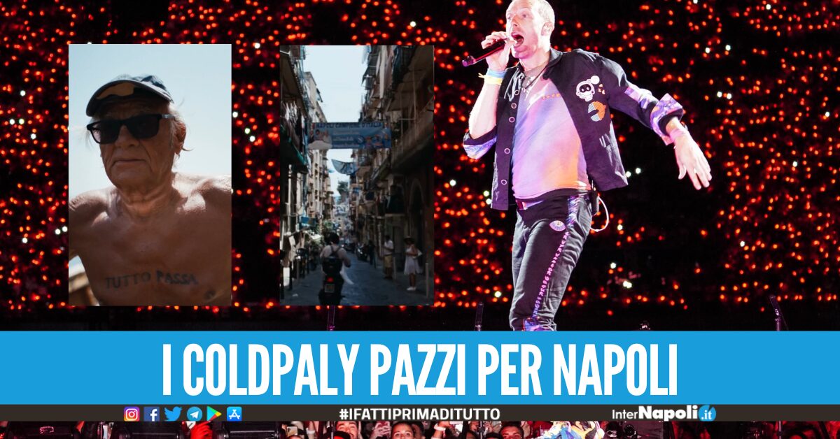 'Tutto passa', il documentario omaggio dei Coldplay dedicato a Napoli ...