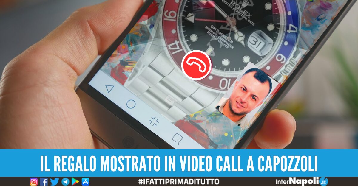 Un rolex da 40mila per i 18 anni con l'ok dal carcere di Enzuccio 'a ...