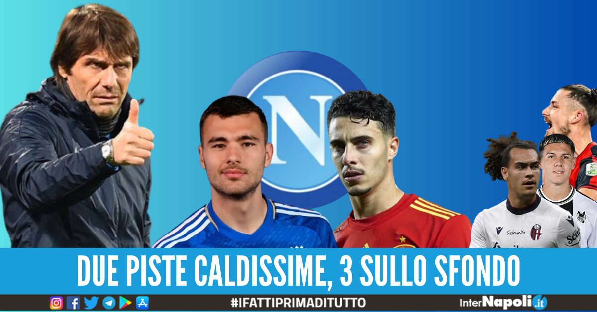 Calciomercato Napoli, il punto sulla difesa: Conte cambia tutto