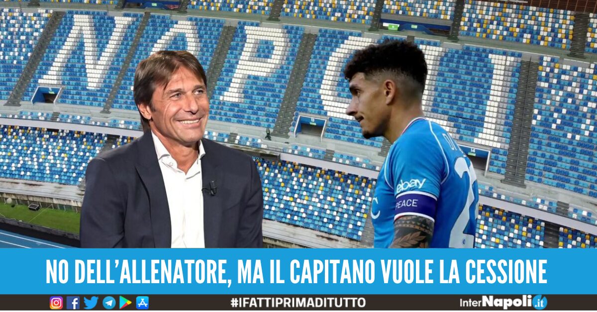 Conte fa la corte a Di Lorenzo, ma per Giuffredi non cambierà idea