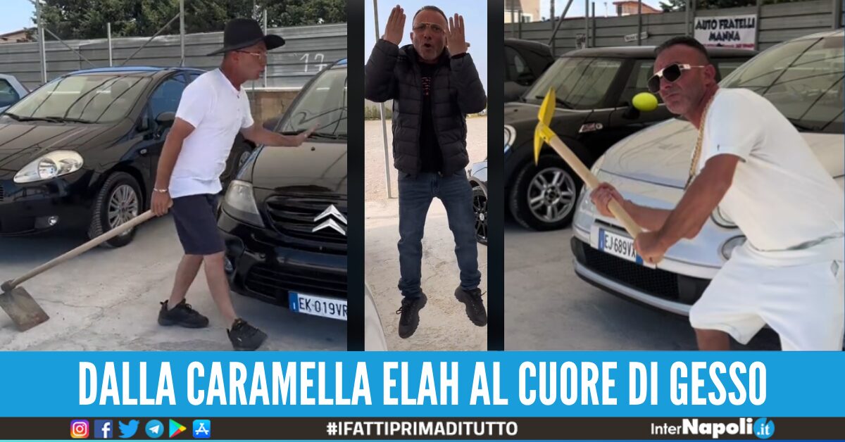 Chi è Pasquale Manna il venditore di auto con la pala diventato una ...