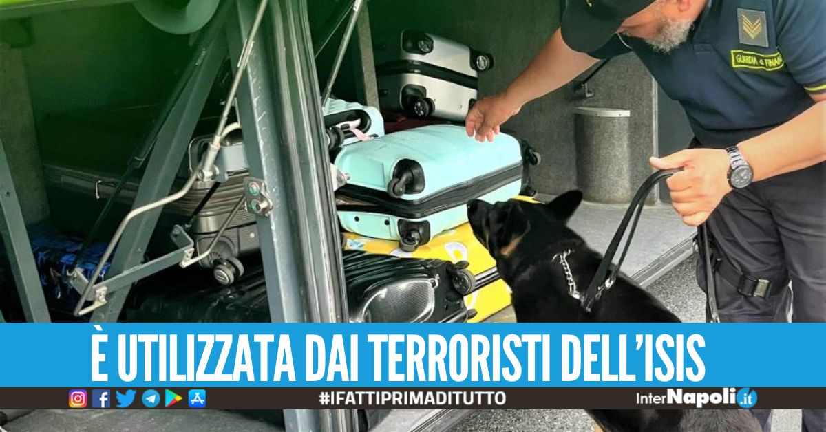 Sequestrato un carico della “droga del combattente” al confine italiano