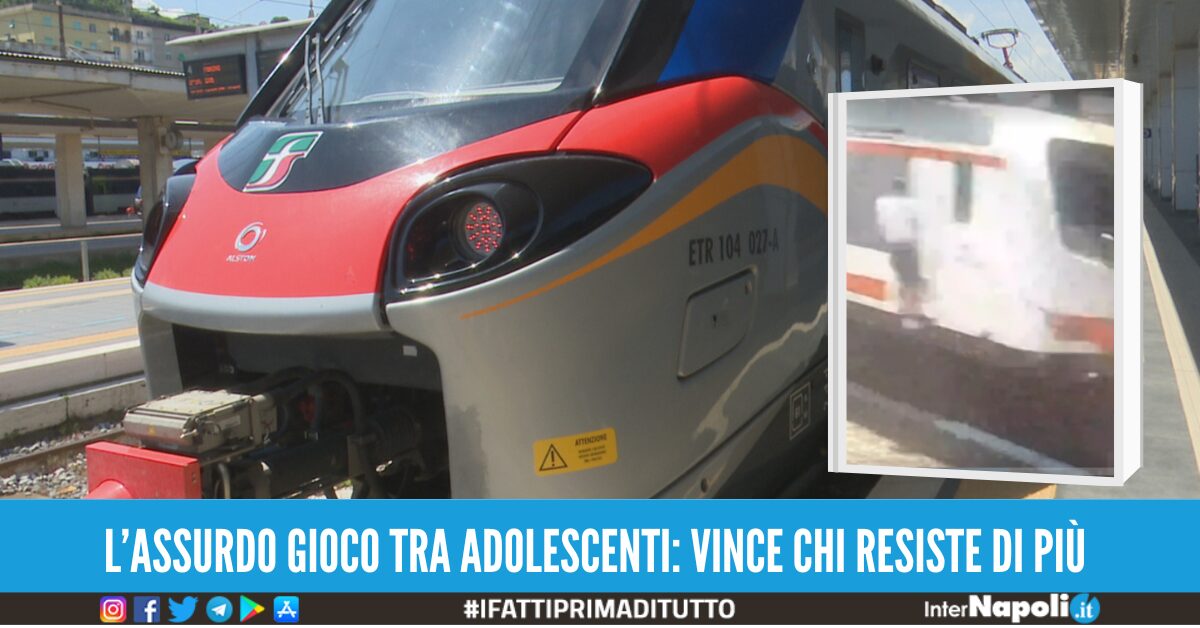 Si attacca al treno in corsa per 100 km: morte sfiorata per una challenge
