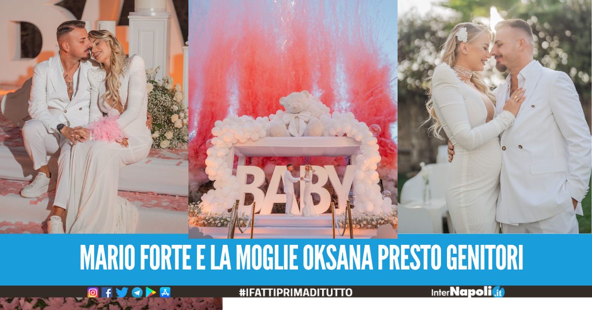 Grande festa per Mario Forte, il re dei gender reveal diventerà papà ...