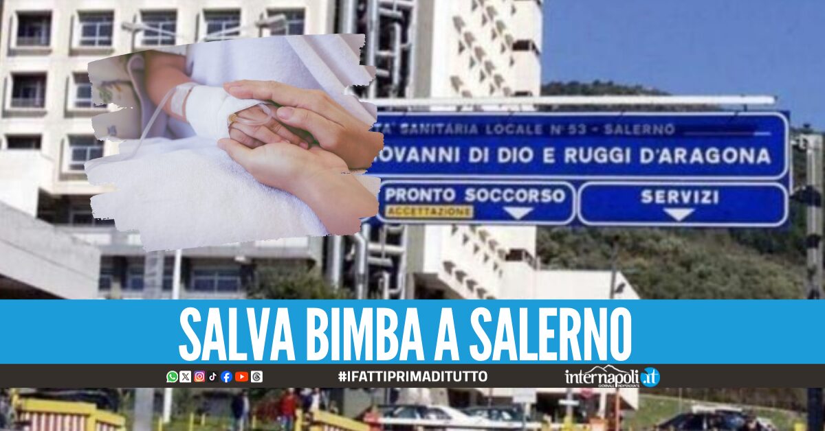 Bimba di 7 anni salvata dai medici a Salerno: aveva la rara sindrome di ...