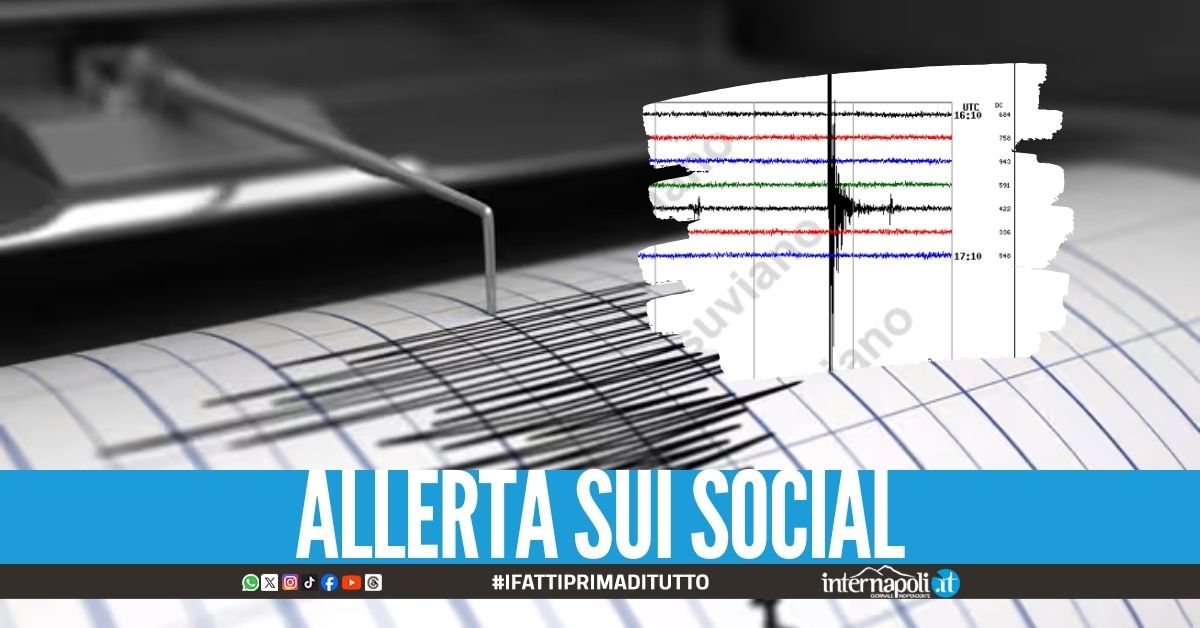 Terremoto nel Casertano, scossa avvertita anche a Giugliano e Secondigliano