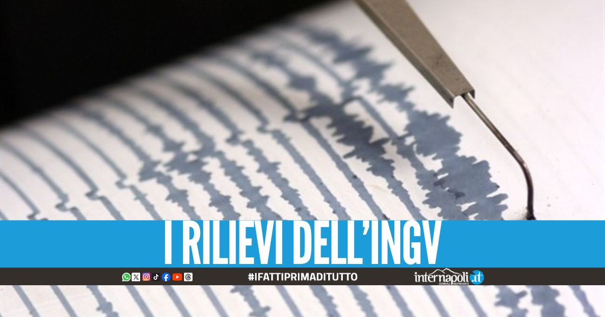 Terremoto nei Campi Flegrei, registrato uno sciame sismico