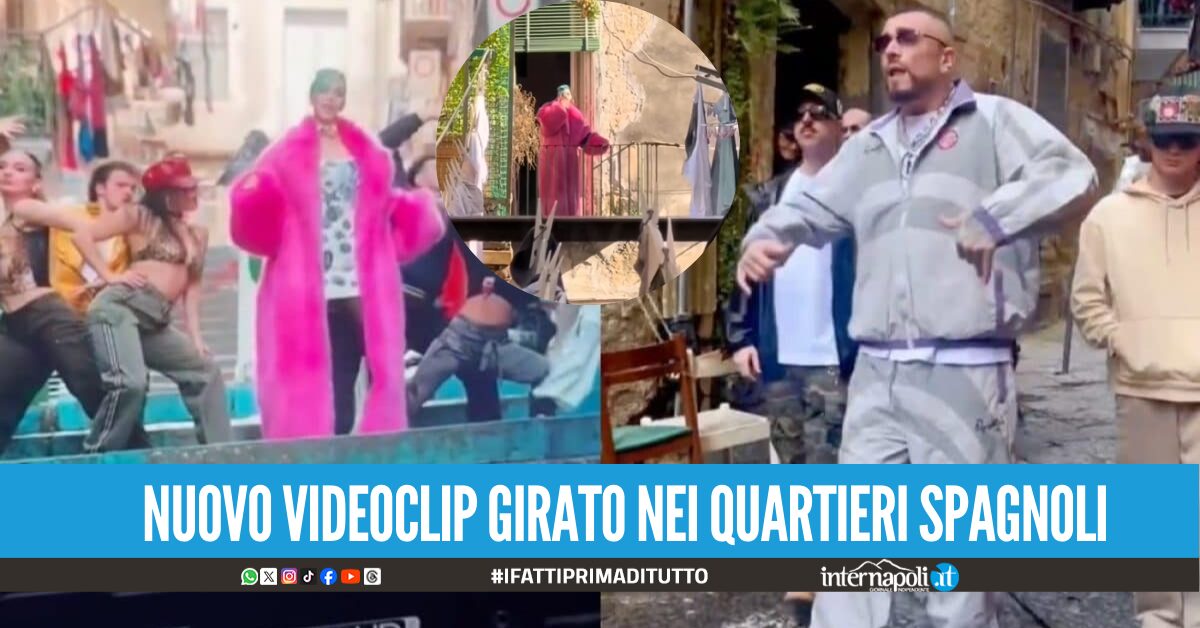 Rose Villain e Guè Pequeno nei Quartieri Spagnoli per un nuovo brano ...