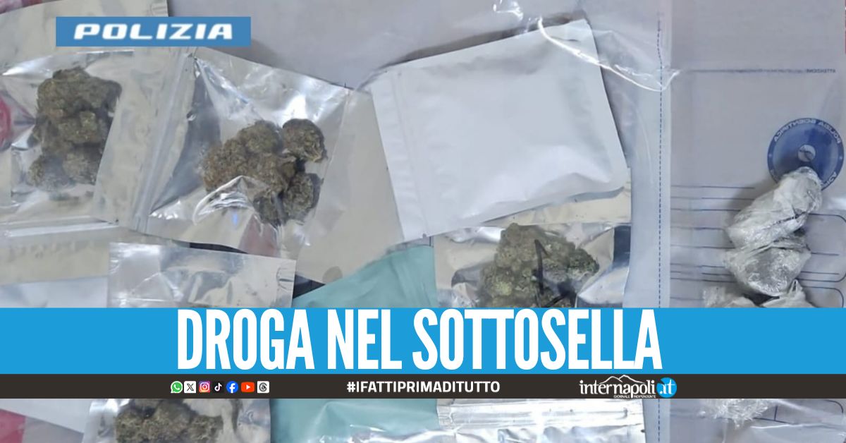 Spaccia in via Aniello Falcone, 26enne bloccato dai Falchi