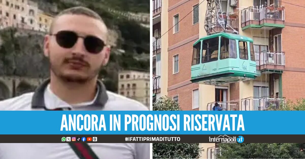 Crollo Funivia Faito, l'unico sopravvissuto è "sveglio e collaborante"