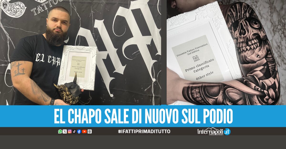 El Chapo di nuovo sul podio, conquista il primo premio al Cosentia ...