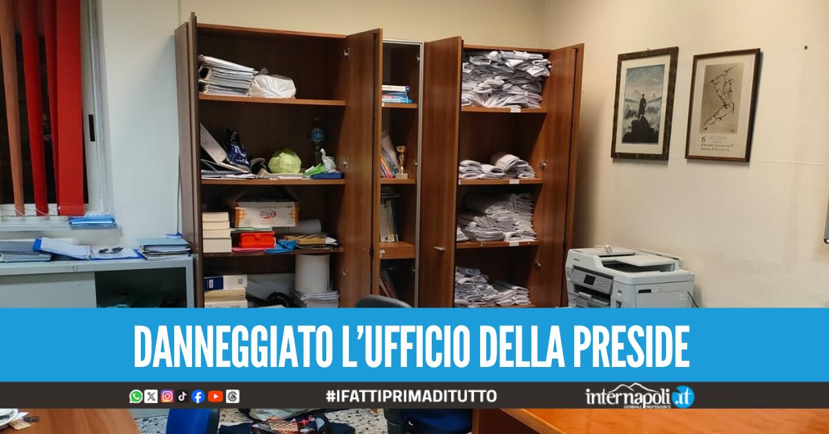 Tentato colpo al liceo "Cirillo" di Aversa, ladri portano via pc e ...