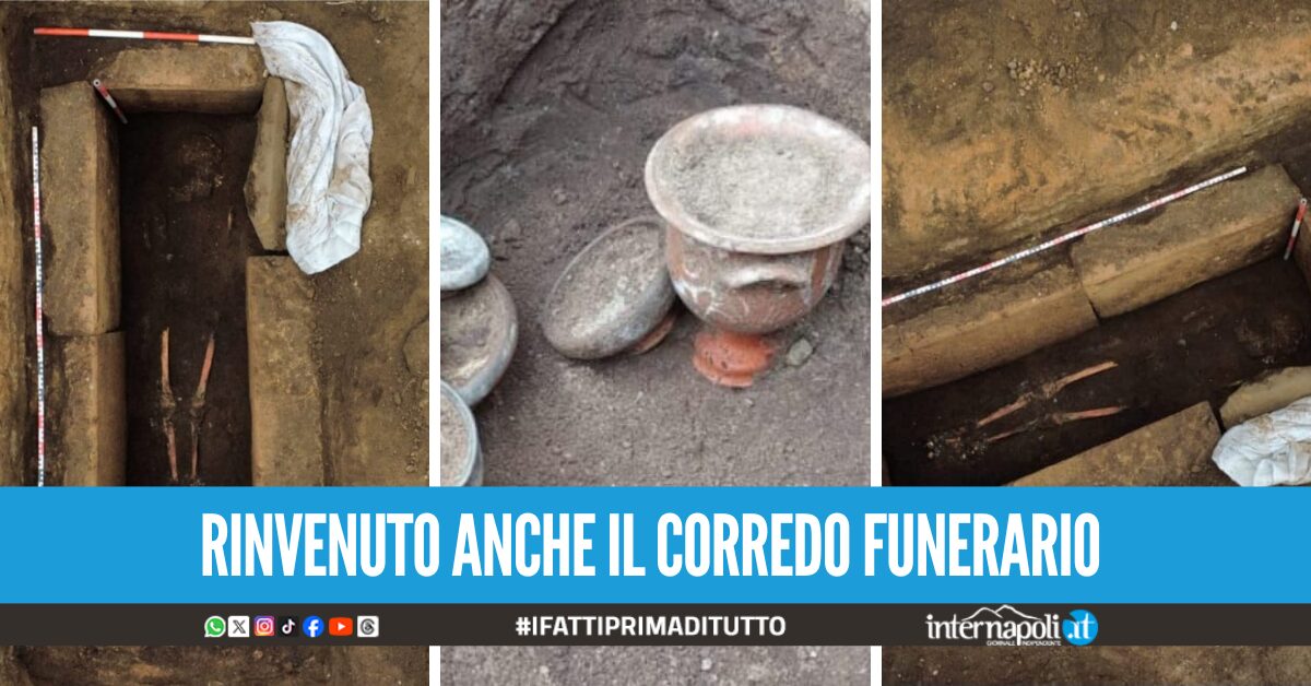 Straordinaria scoperta archeologica ad Acerra, dagli scavi per l ...