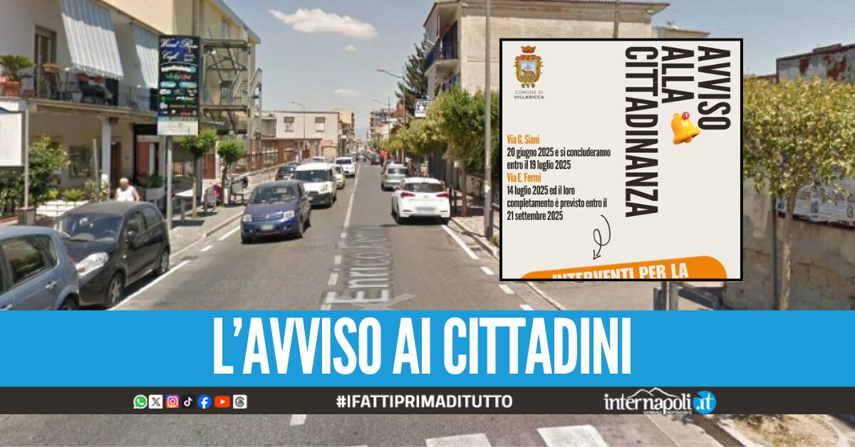 Al via la messa in sicurezza delle strade a Villaricca, in arrivo ...
