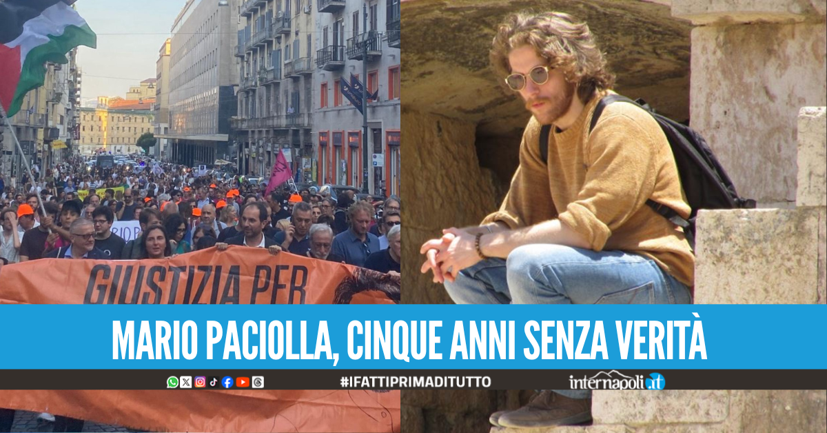 Cinque anni dalla morte di Mario Paciolla, Napoli non dimentica suo figlio