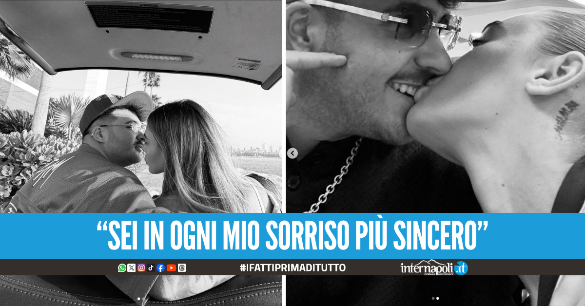 Geolier e Chiara Frattesi più uniti che mai: "Il mio cuore è tuo per ...