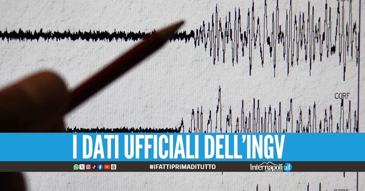 Terremoto ai Campi Flegrei, lieve scossa a meno di un km di profondità