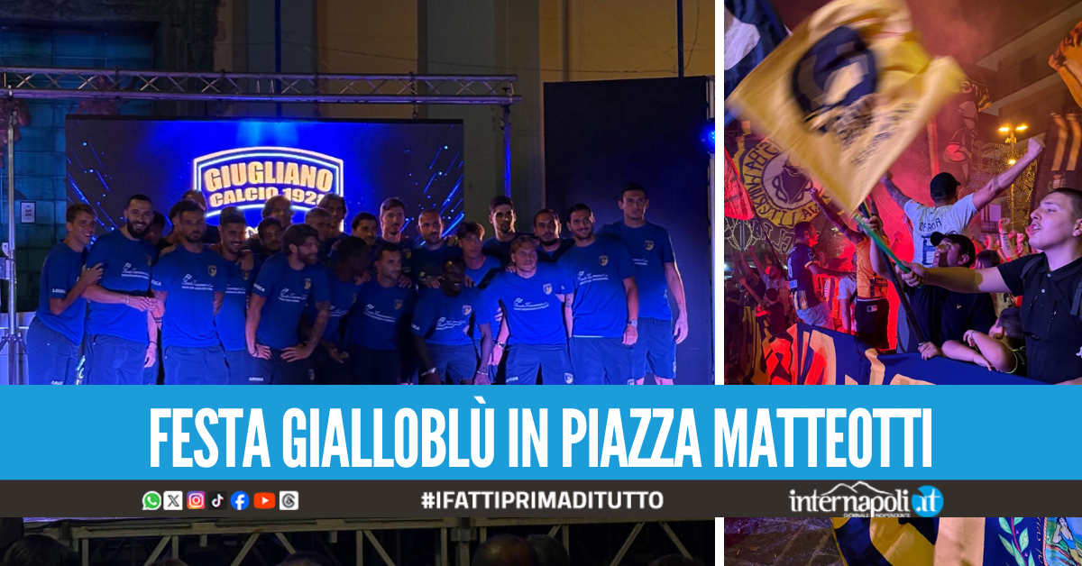 Il Giugliano si presenta alla città, l'appello del patron Mazzamauro ai ...
