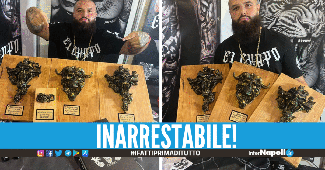 El Chapo continua a collezionare premi: sbanca al Millennium Tattoo Show