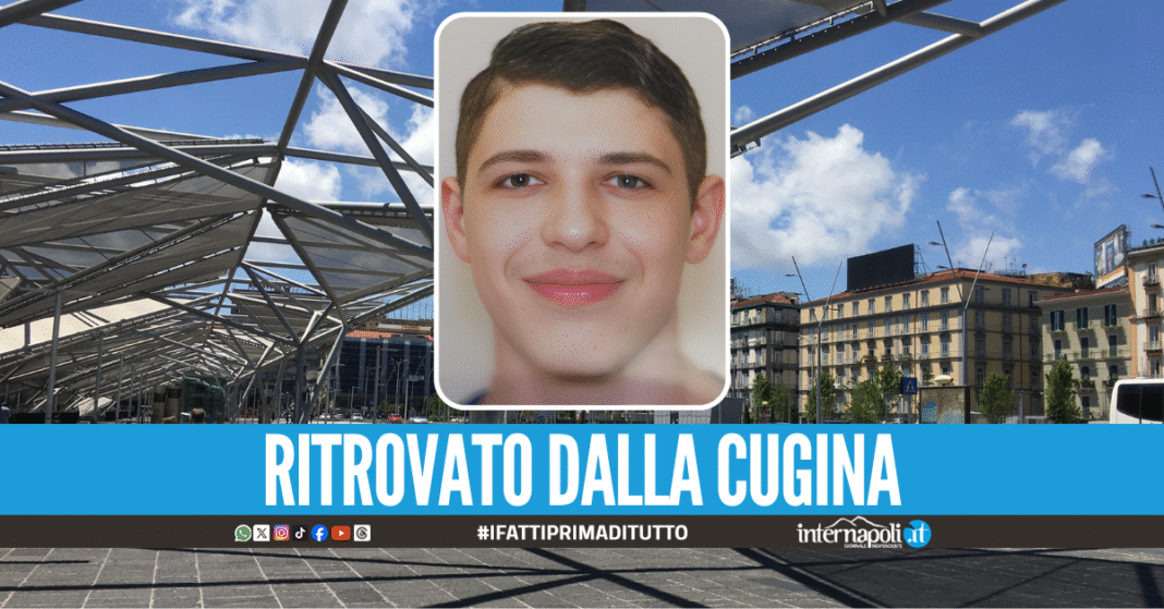 Sospiro di sollievo per Daniel Manzo, il 15enne è stato ritrovato a Napoli