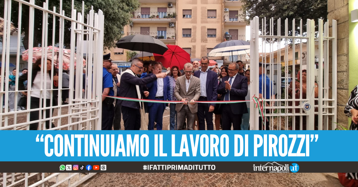 Inaugurato il primo asilo nido a Giugliano, D'Alterio: "Un nuovo spazio ...