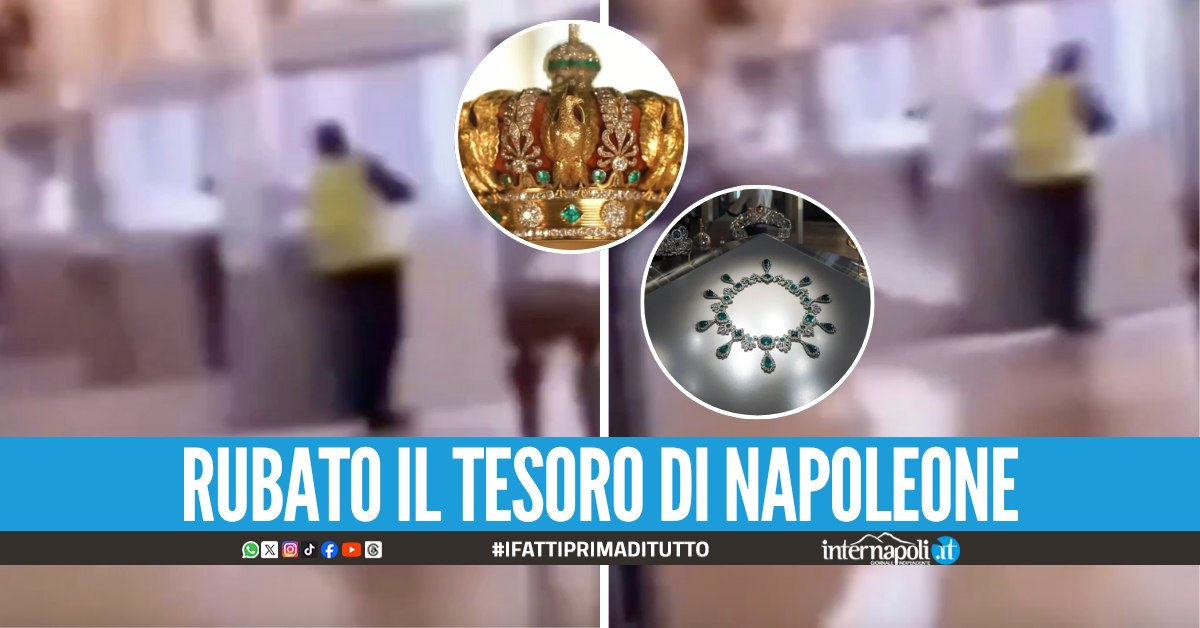 Sette secondi per il colpo del secolo, virale il video del furto al Louvre